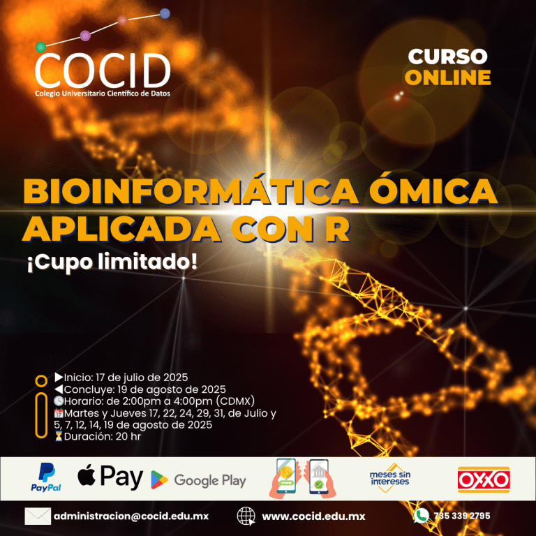 Bioinformática Ómica Aplicada Con R | Colegio Universitario Científico ...